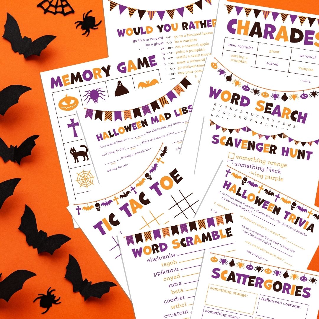 Halloween Activity Pack – The Country Chic Cottage
