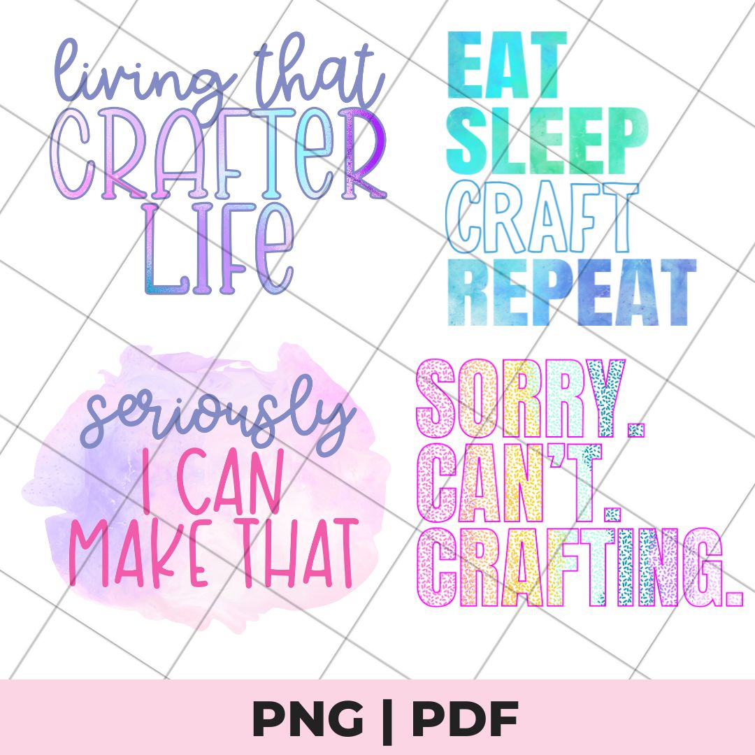 Crafty Sublimation File Bundle – The Country Chic Cottage