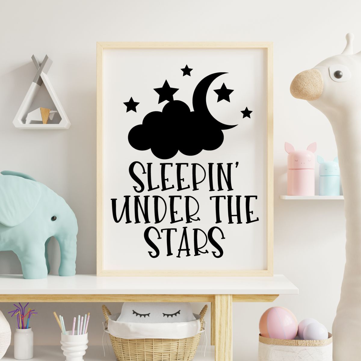Sleepin' Under the Stars SVG File – The Country Chic Cottage