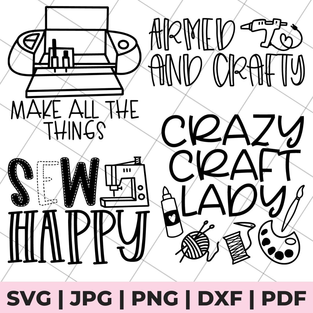 Crafters SVG File Bundle – The Country Chic Cottage