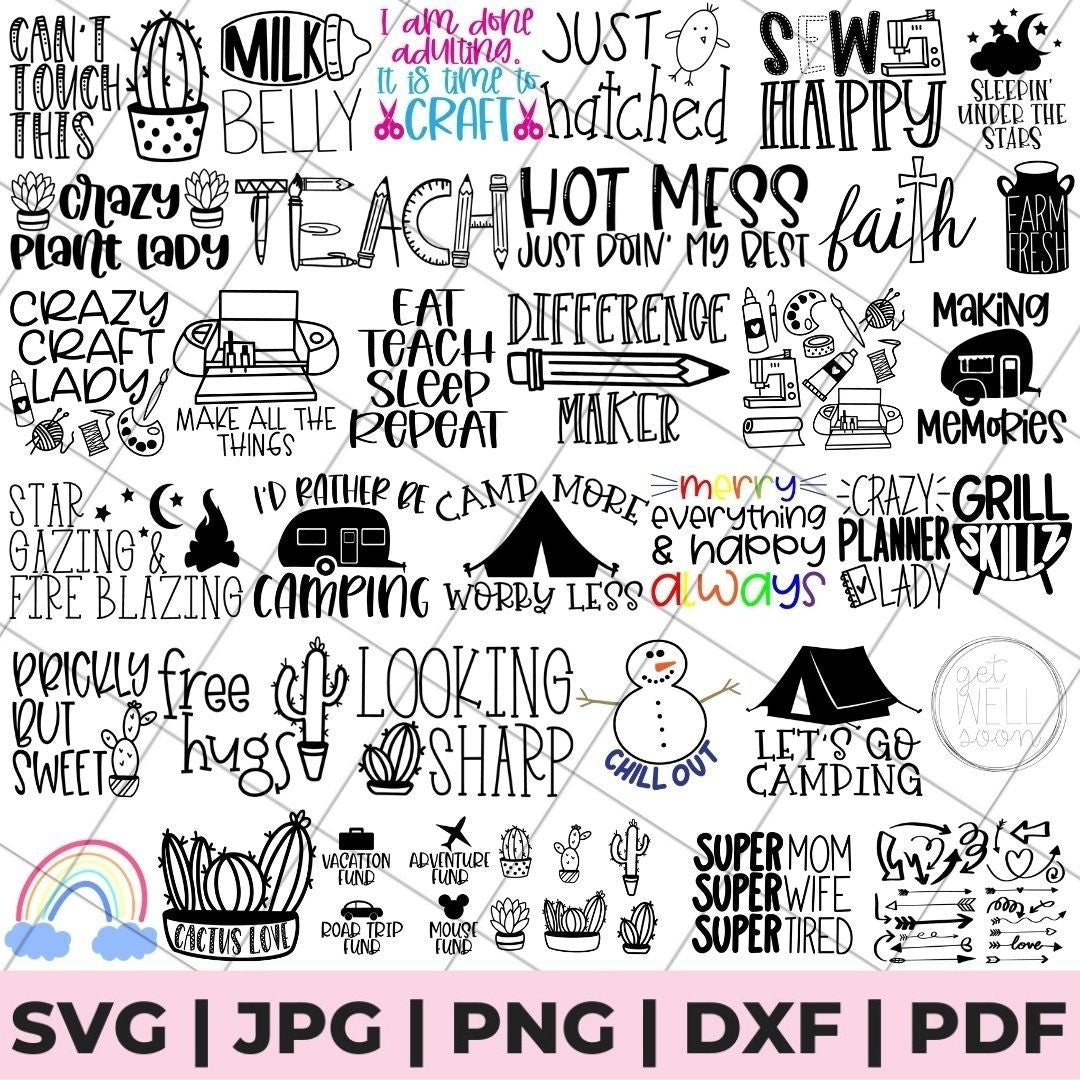 The Ultimate SVG File Bundle – The Country Chic Cottage